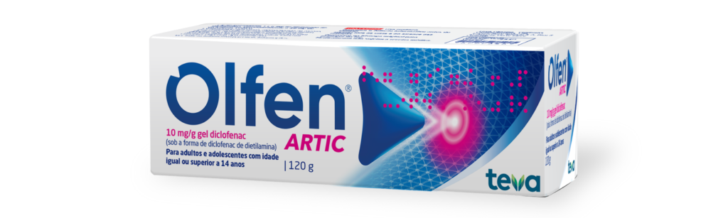 Olfen - Tratamento local e sintomático da dor.